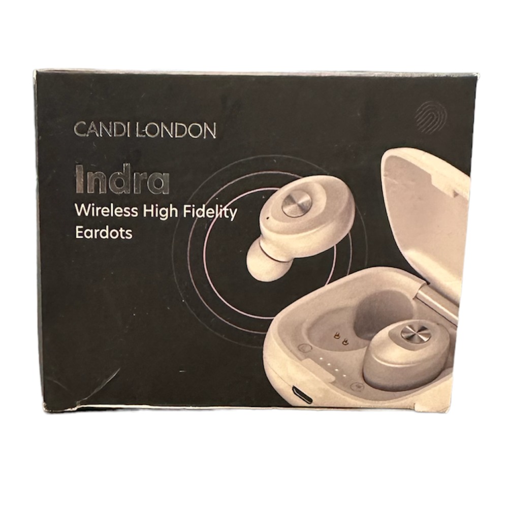 New New: Candi London: Indra Wireless Eardots (White) - Own4Less